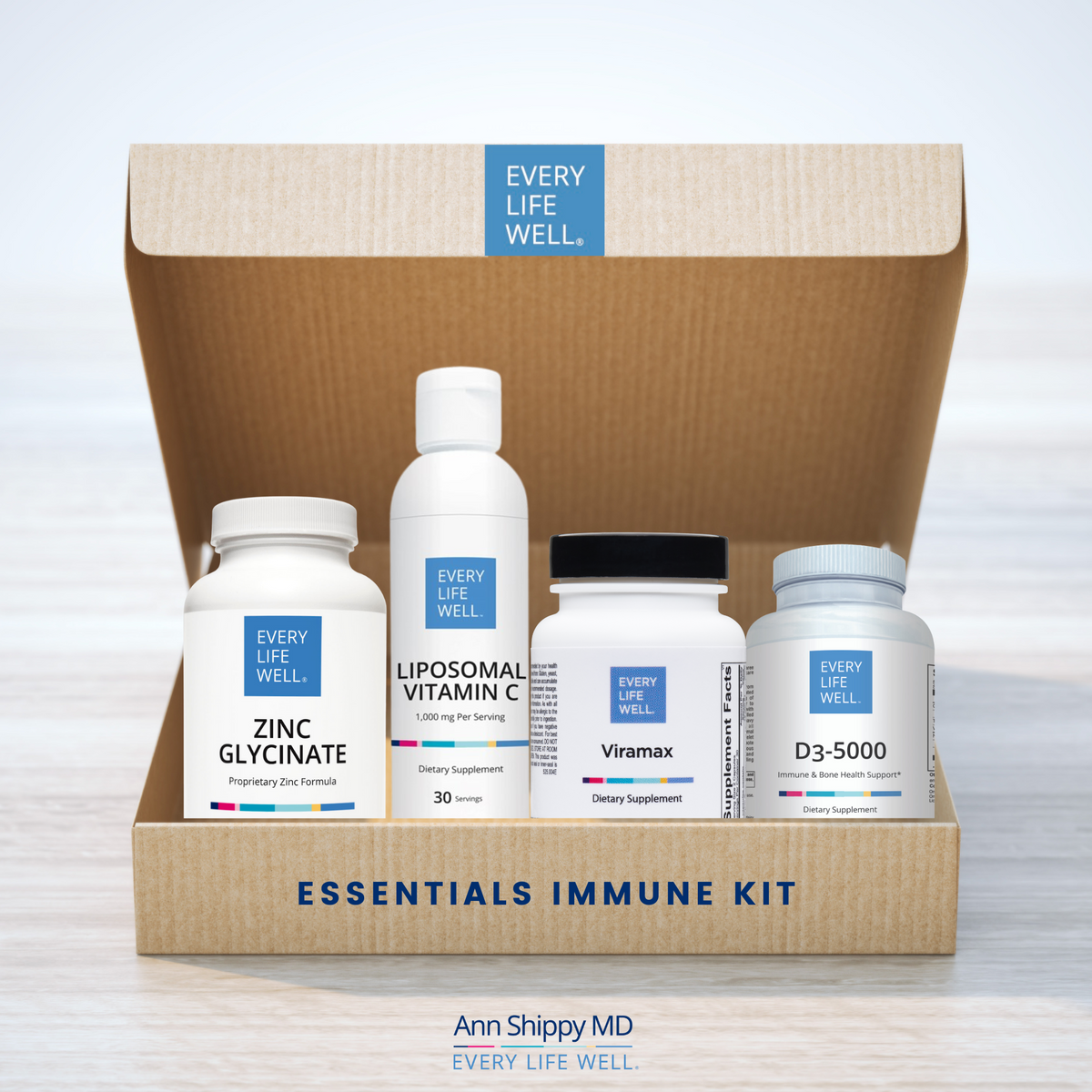 Essentials Immune Kit - Vitamins to Boost The Immune System